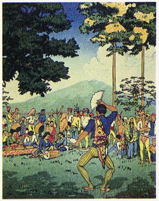 hanga gallery . . . torii gallery: Moro Dance, Jolo, Sulu by Elizabeth ...